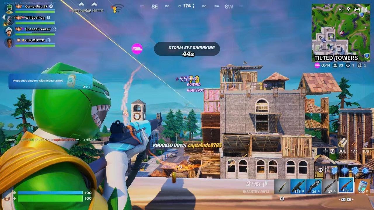 Fortnite infantry rifle 👀 - YouTube