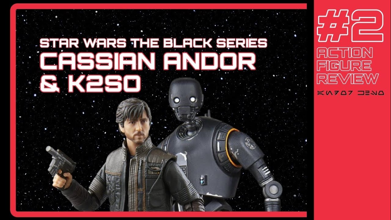 Star Wars The Black Series | Cassian Andor & K2SO | Action Figure ...