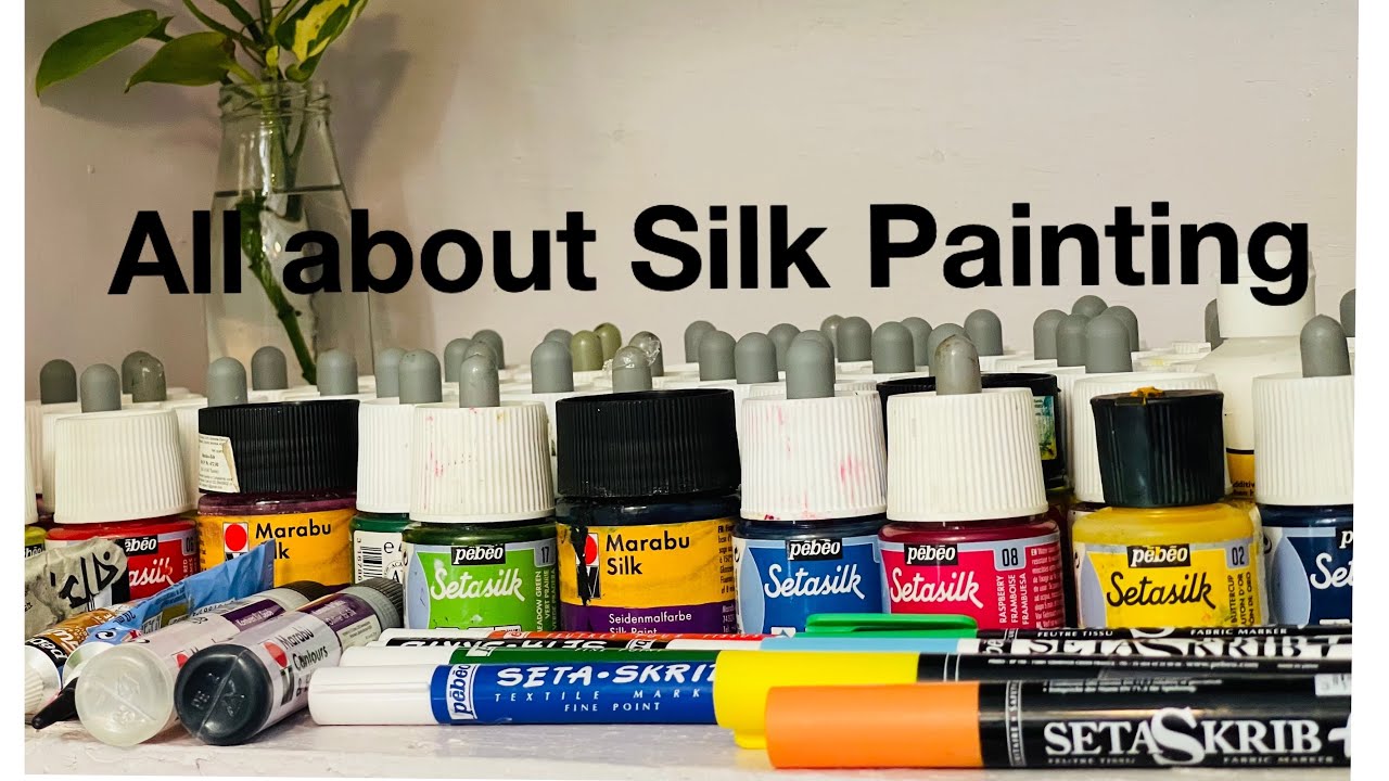 Learn to Paint with Silk paints | All you need to know to Get Started ...