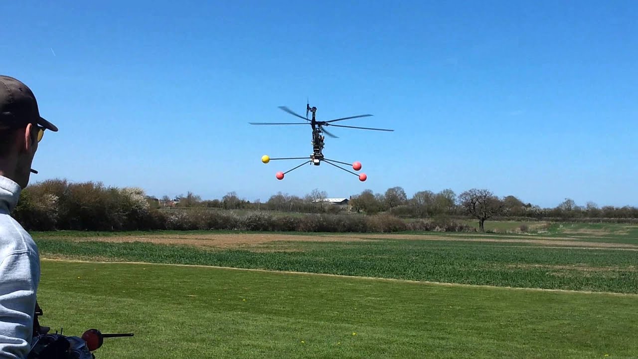 Rc Hind Helicopter 5 Bladed, Manor Farm Heliclub - YouTube