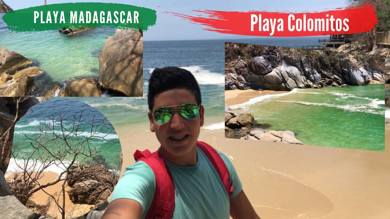 Como llegar a Playa Colomitos🏝 | Playa Madagascar🏝 | Boca de Tomatlán ...