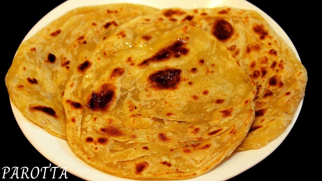 how to make layered soft parotta / kerala parotta street food style ...