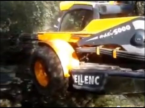 Buggy Pellenc Maxi 5000 recogiendo aceituna - YouTube