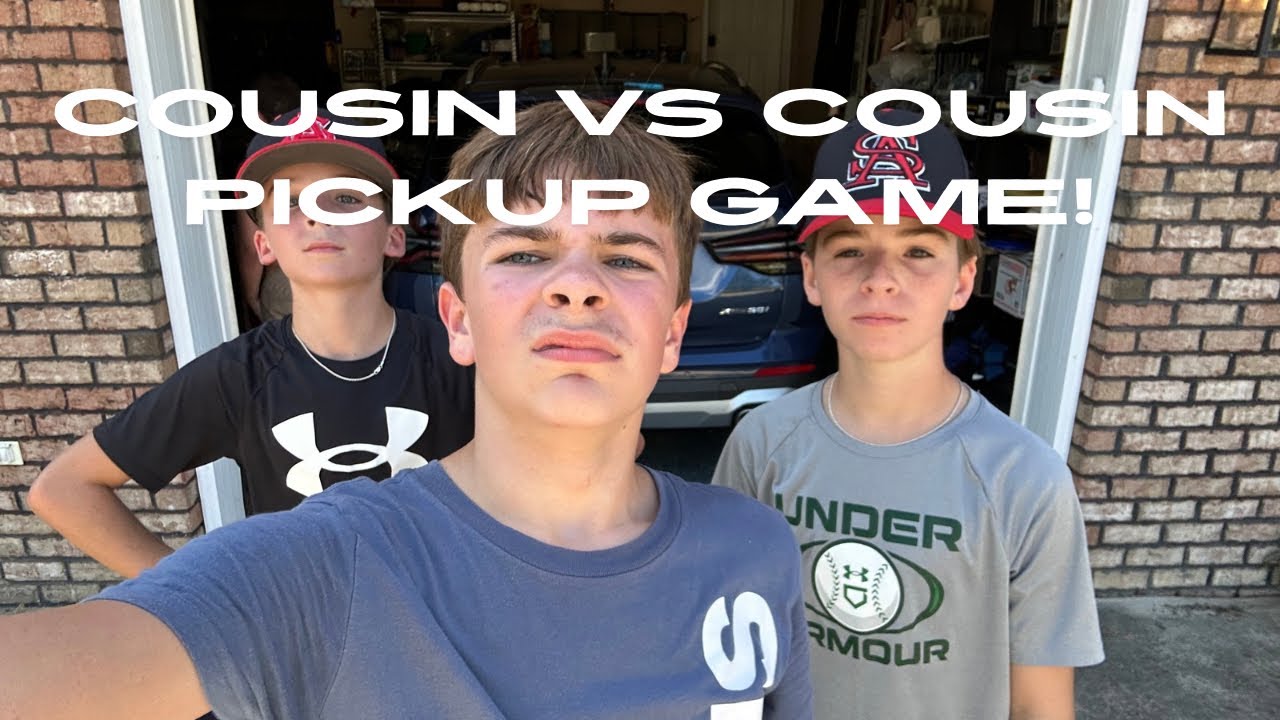 Cousin vs Cousin Pickup Game! - YouTube