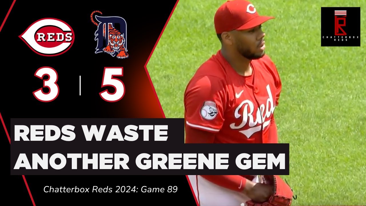 Cincinnati Reds WASTE Another Great Start from Hunter Greene vs Tigers ...