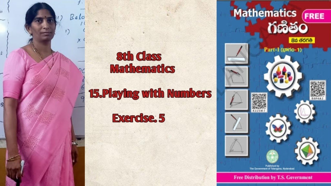 8th exercise 15.5/8thClass Maths exercise 15.5/Playing with Numbers/8th ...
