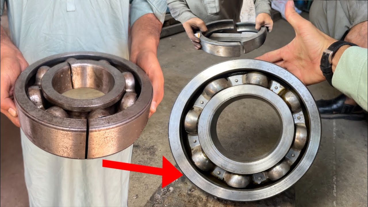 Oversize bearing broke due to load, full overhaul due to mismatched ...