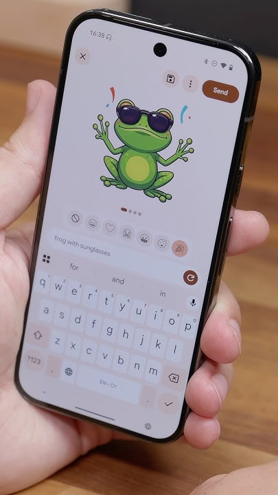 How to: Generate AI emoji stickers in Gboard with Android 16 🤩 - YouTube
