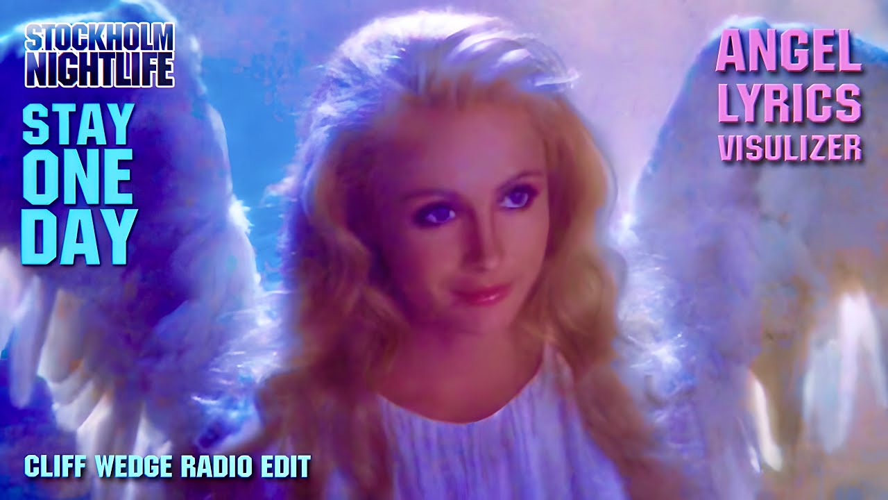 STAY ONE DAY ★ [ ANGEL Lyrics Visulizer ★ ] Feat. Cliff Wedge 80´s ...