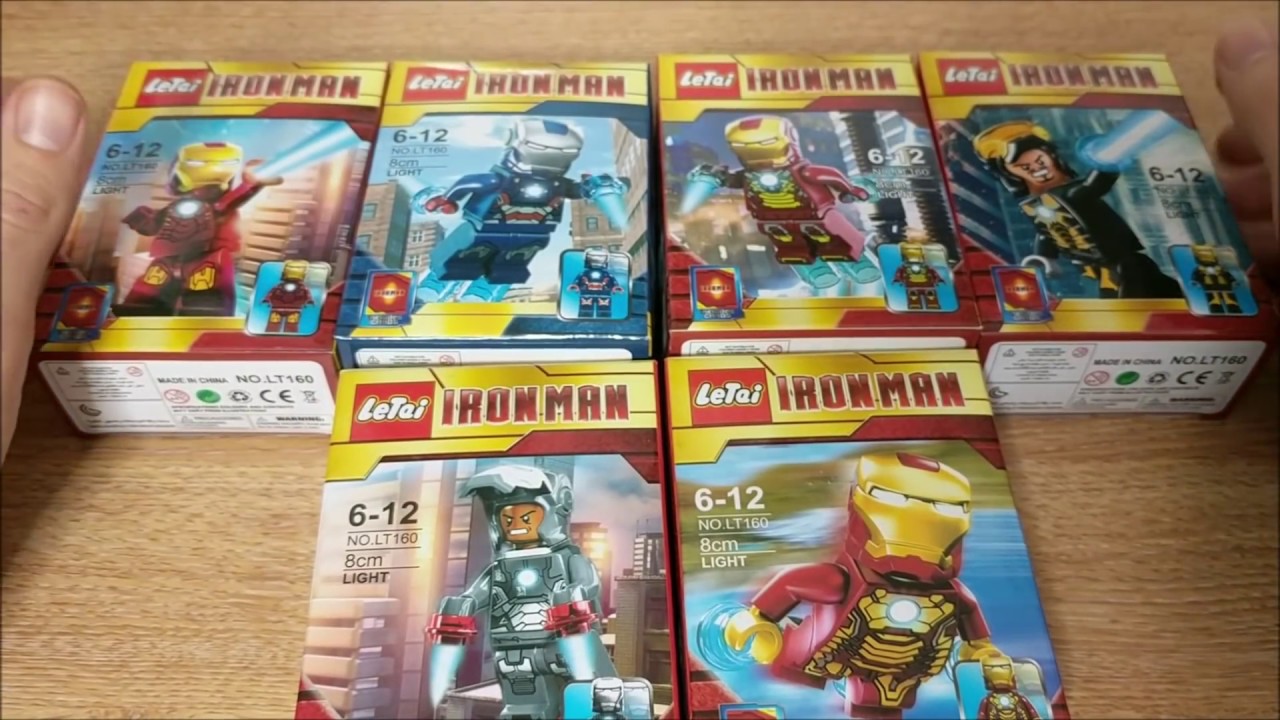 Bootleg Unboxing: Iron Man Lego - YouTube