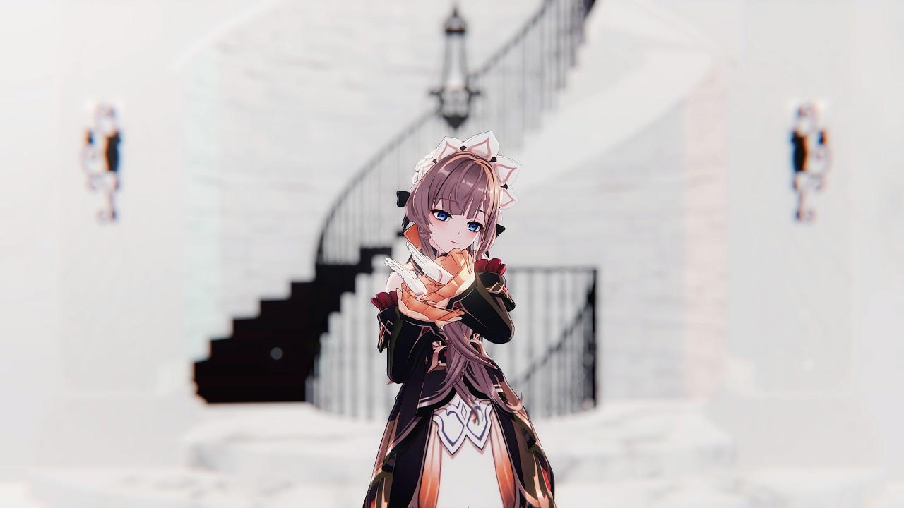 【Genshin Impact MMD／4K／60FPS】Sandrone【Sunday Morning / ILLIT】 - YouTube