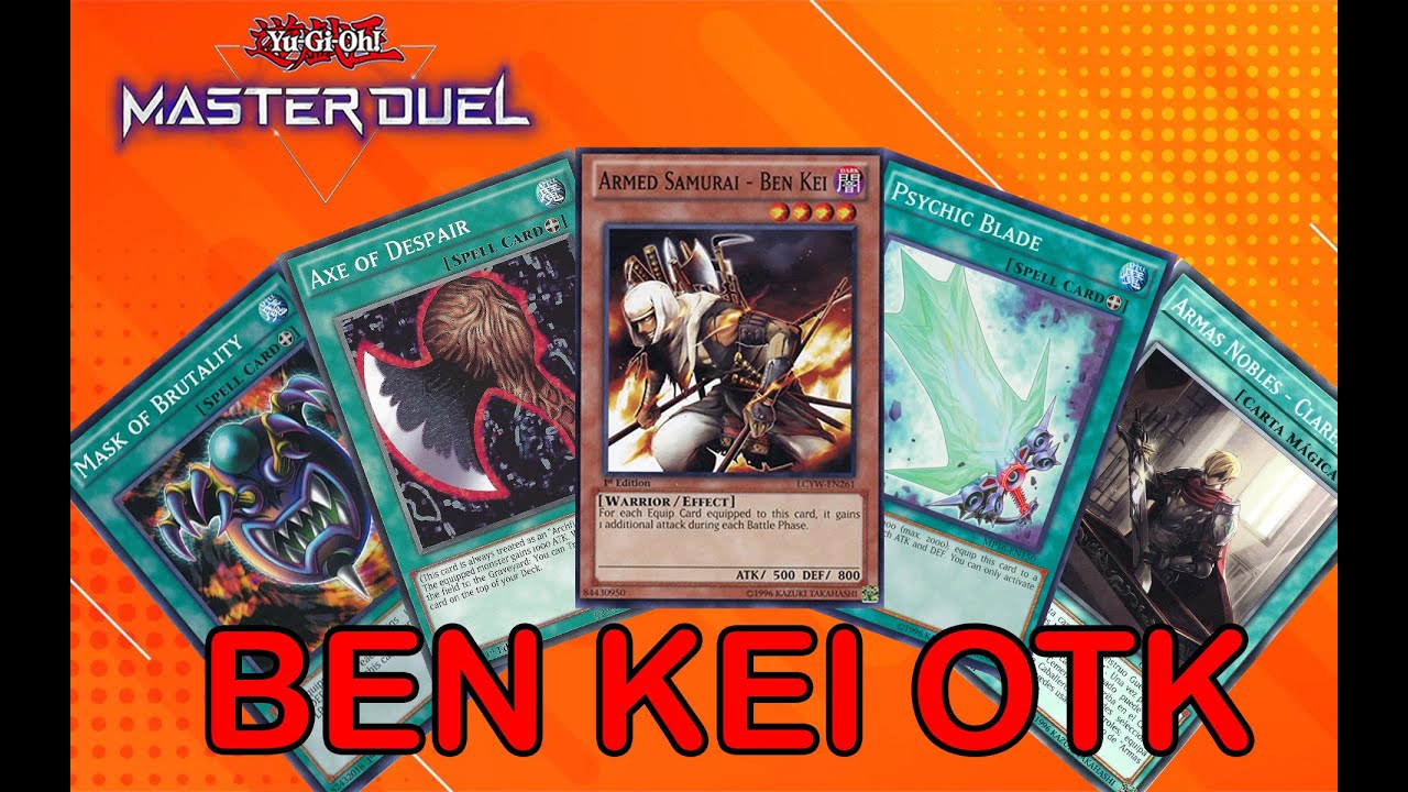 🎴Yu-Gi-Oh! Master Duel #08 รีวิเด็ค Armed Samurai - Ben Kei🎴 - YouTube
