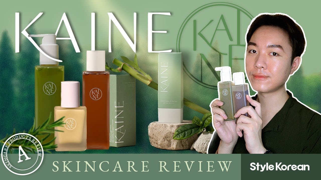 KAINE Skincare Review - Green Fit Pro Sunscreen, Cleanser, Toner, Serum (oily skin) 🇰🇷💦 K-Beauty ...