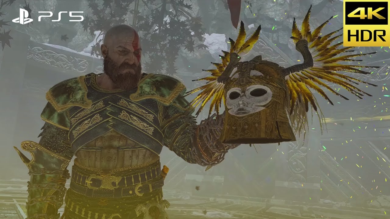 God of War | OLRUN Valkyrie Fight | Alfheim | Odin Hidden Chambers ...