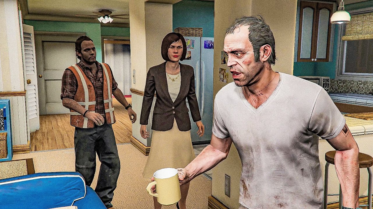 Trevor Meets Debra For The First... And Last Time - Grand Theft Auto V ...