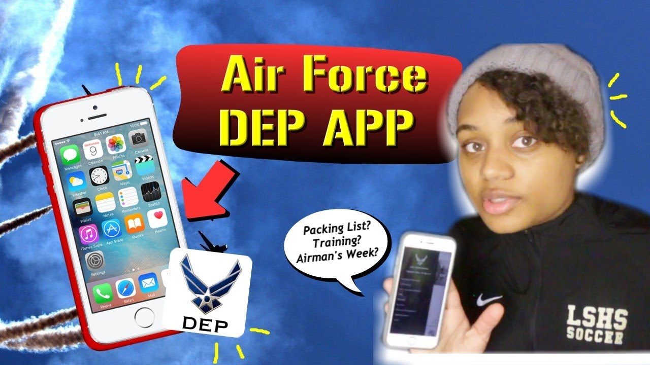 📲 MY HONEST AIR FORCE DEP APP Review (2019) ️ | Naia Madison | - YouTube