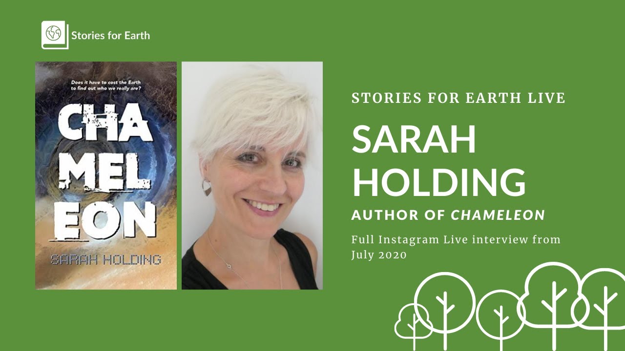 Interview: Sarah Holding, Author of CHAMELEON - YouTube