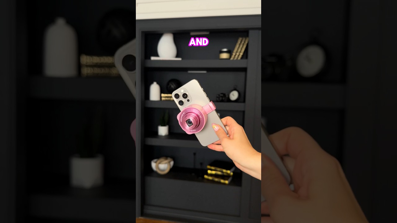 Super Cute PINK Digital Camera 🎀📸 - YouTube