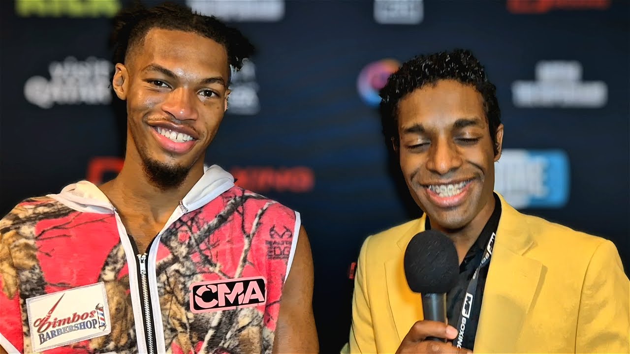 "I WON" AMIR ANDERSON EMOTIONAL AFTER VICTORY - YouTube