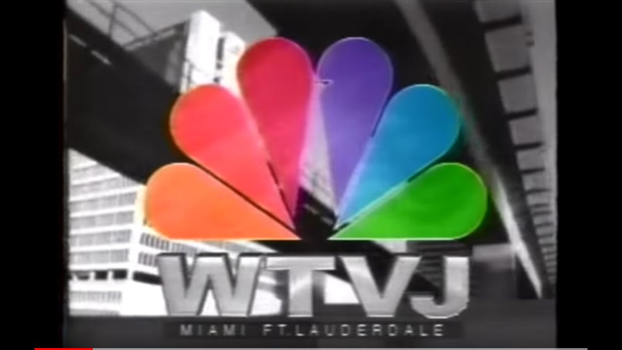 WTVJ NBC Miami 4:30PM Open 1995 - YouTube