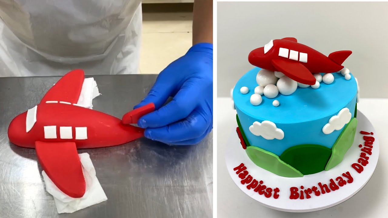 Airplane Runway Cake