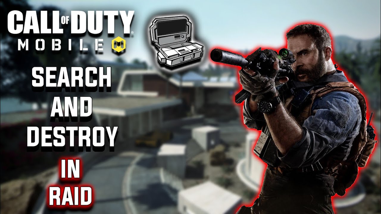 Call Of Duty Mobile Search and Destroy | Raid Map | Call Of Duty Mobile ...