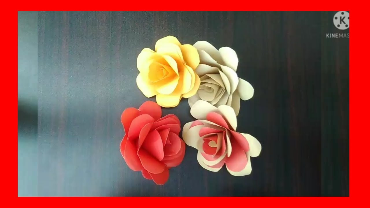 How To Make Realistic Easy Paper Roses Paper Flower DIY Rose Flower Making Beutifull Roses how-to-make-realistic-easy-paper-roses-paper-flower-diy-rose-flower-making-beutifull-roses