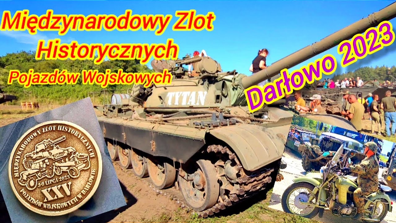 XXV Międzynarodowy Zlot Historycznych Pojazdów Wojskowych Darłowo - YouTube