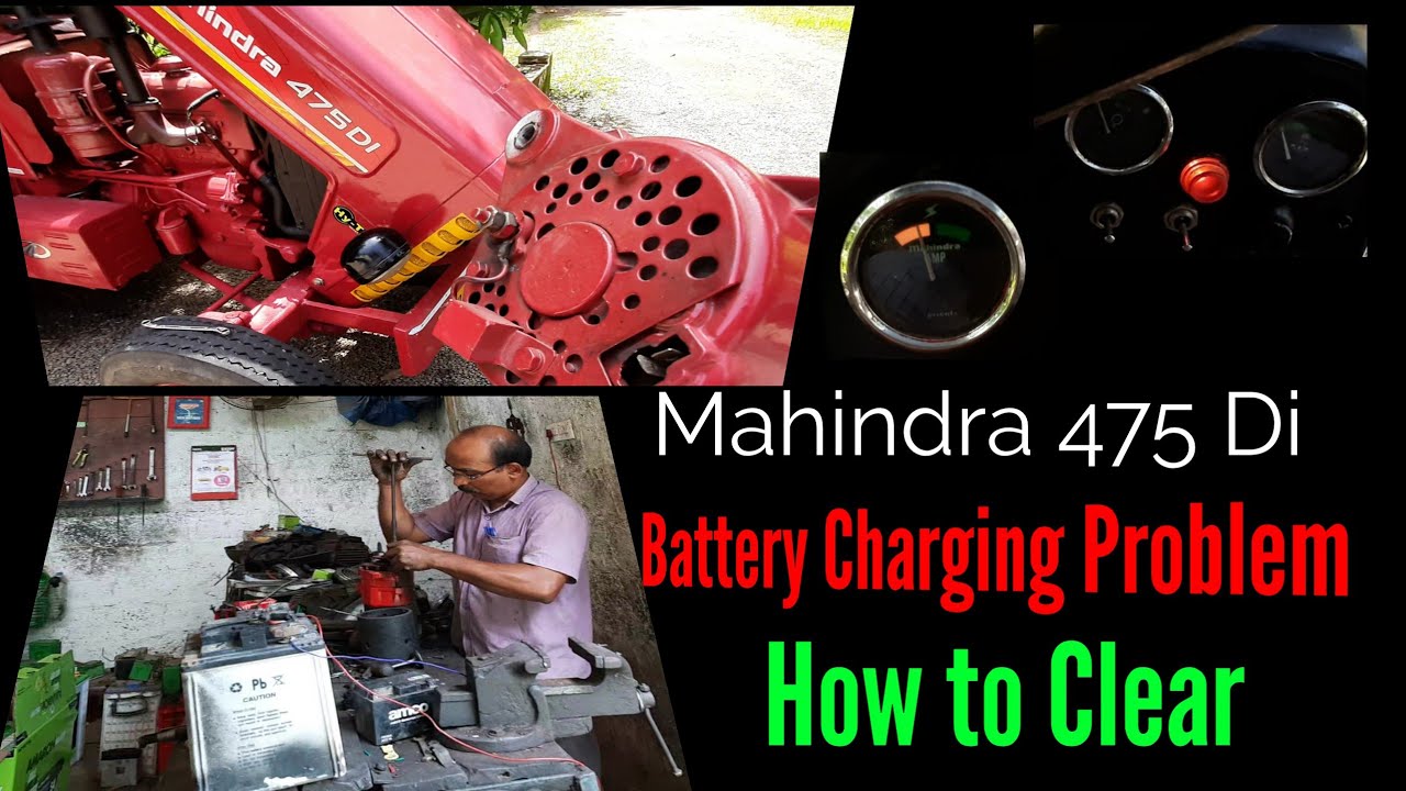 How to Clear | Ignition Battery Charging Light Signal Issue | Mahindra ...