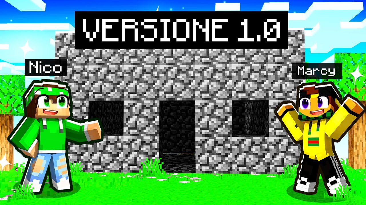 GIOCO NELLA PRIMA VERSIONE di MINECRAFT! - YouTube