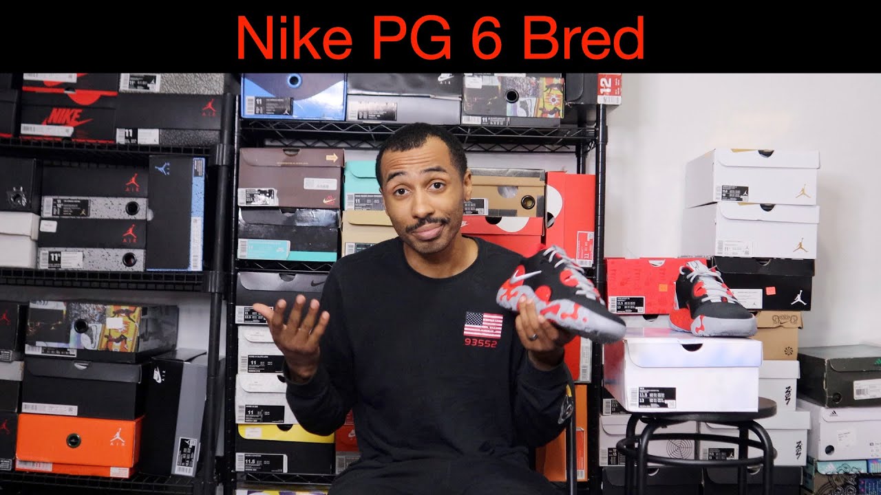 Nike PG 6 Bred - YouTube