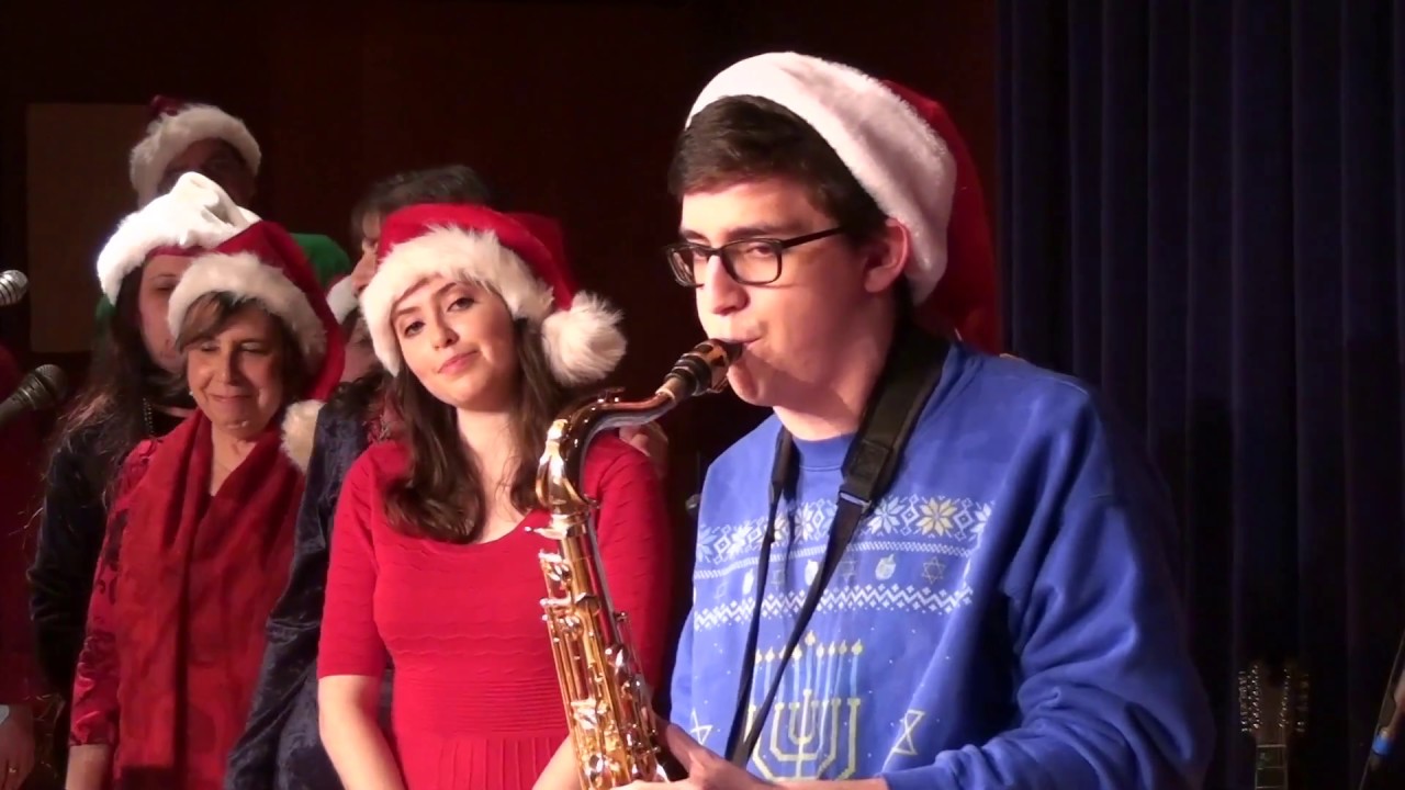 David Winograd with Santa P and the Elves LIVE Cafe Improv - YouTube