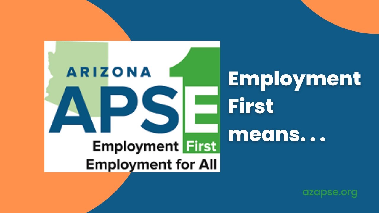 Employment First Means . . . - YouTube