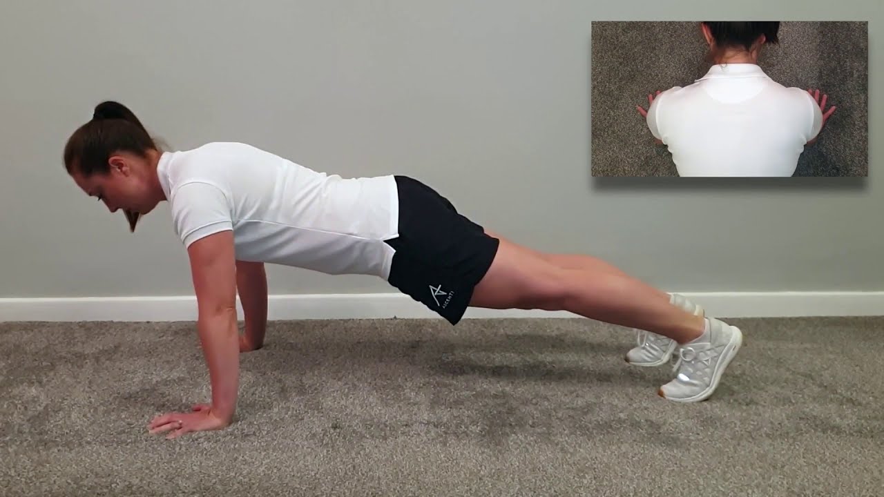 How to perform press ups - YouTube