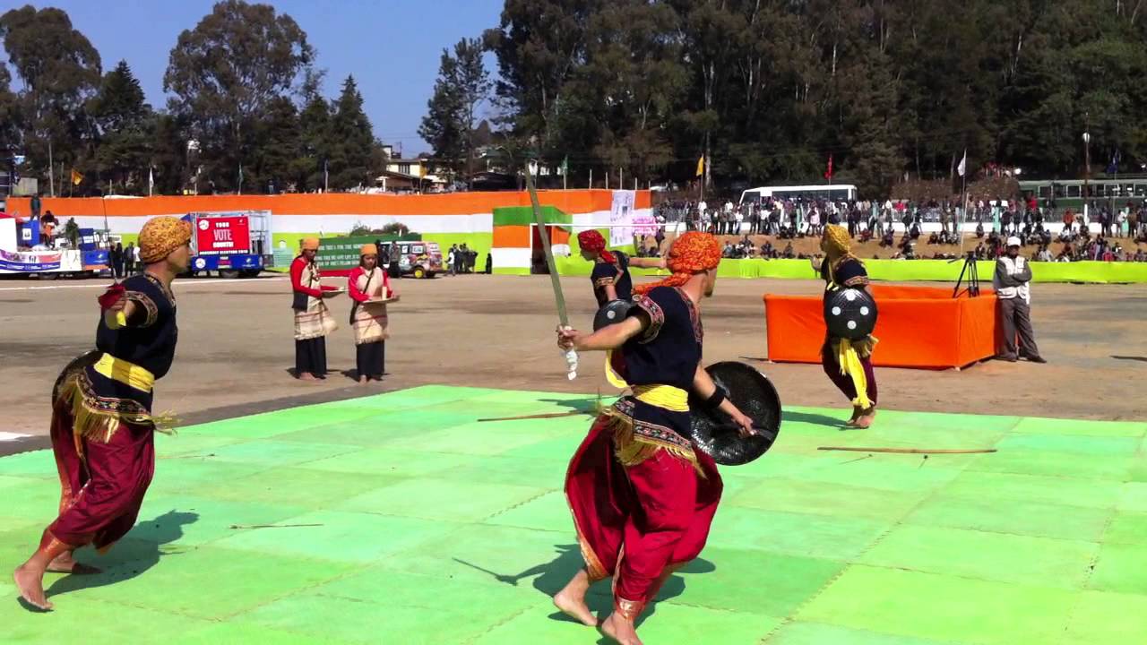 Khasi warrior dance - YouTube
