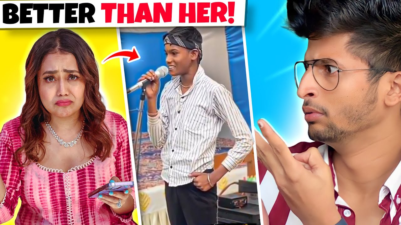 NEHA KAKKAR SE ACCHA GATA HE YE GAO KA LADKA !! RAJAT PAWAR - YouTube