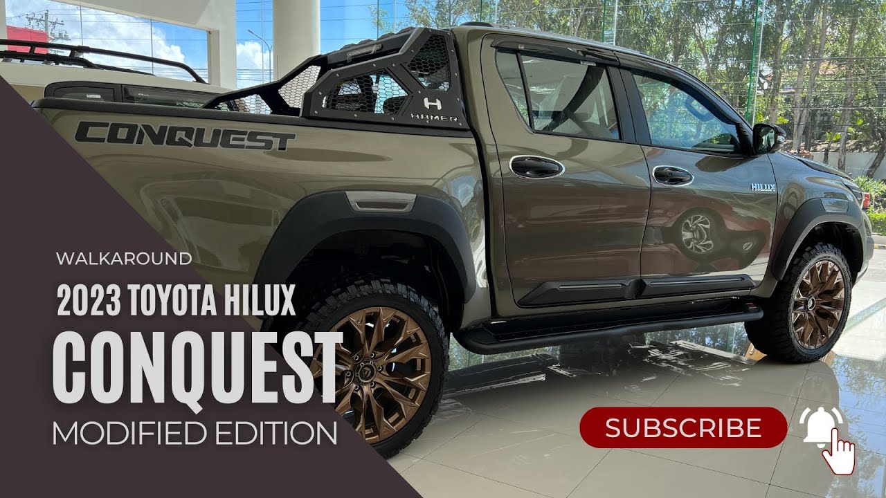 2023 TOYOTA HILUX® CONQUEST MODIFIED | CUSTOMIZED / BRONZE OXIDE ...