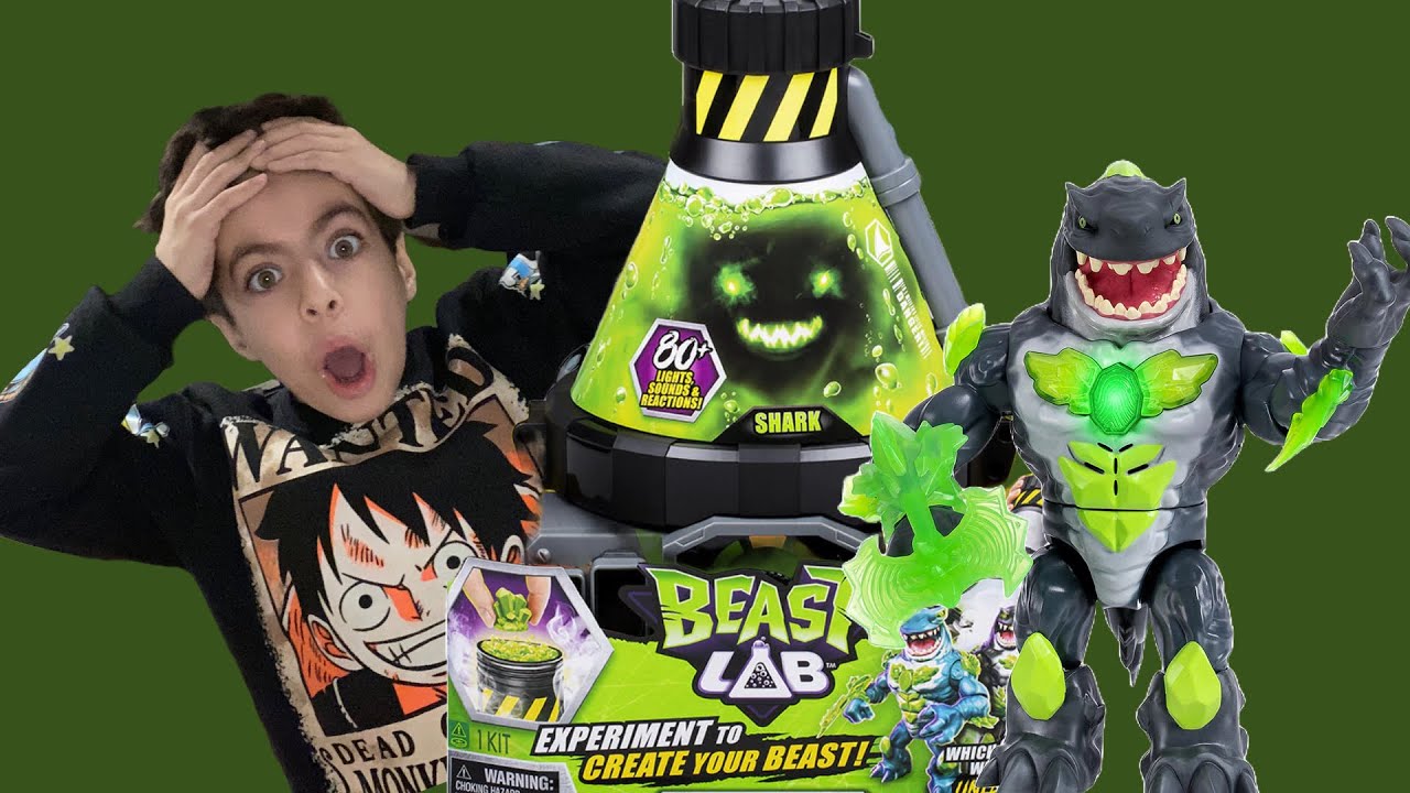 CREAMOS UN TIBURÓN MOUNSTRO CON EL LABORATORIO DE BESTIAS #beastlab ...