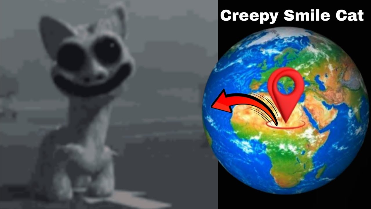 creepy Smile Cat 😺🤯😱on Google maps🌍🔍 and Google#Earth#video# ...