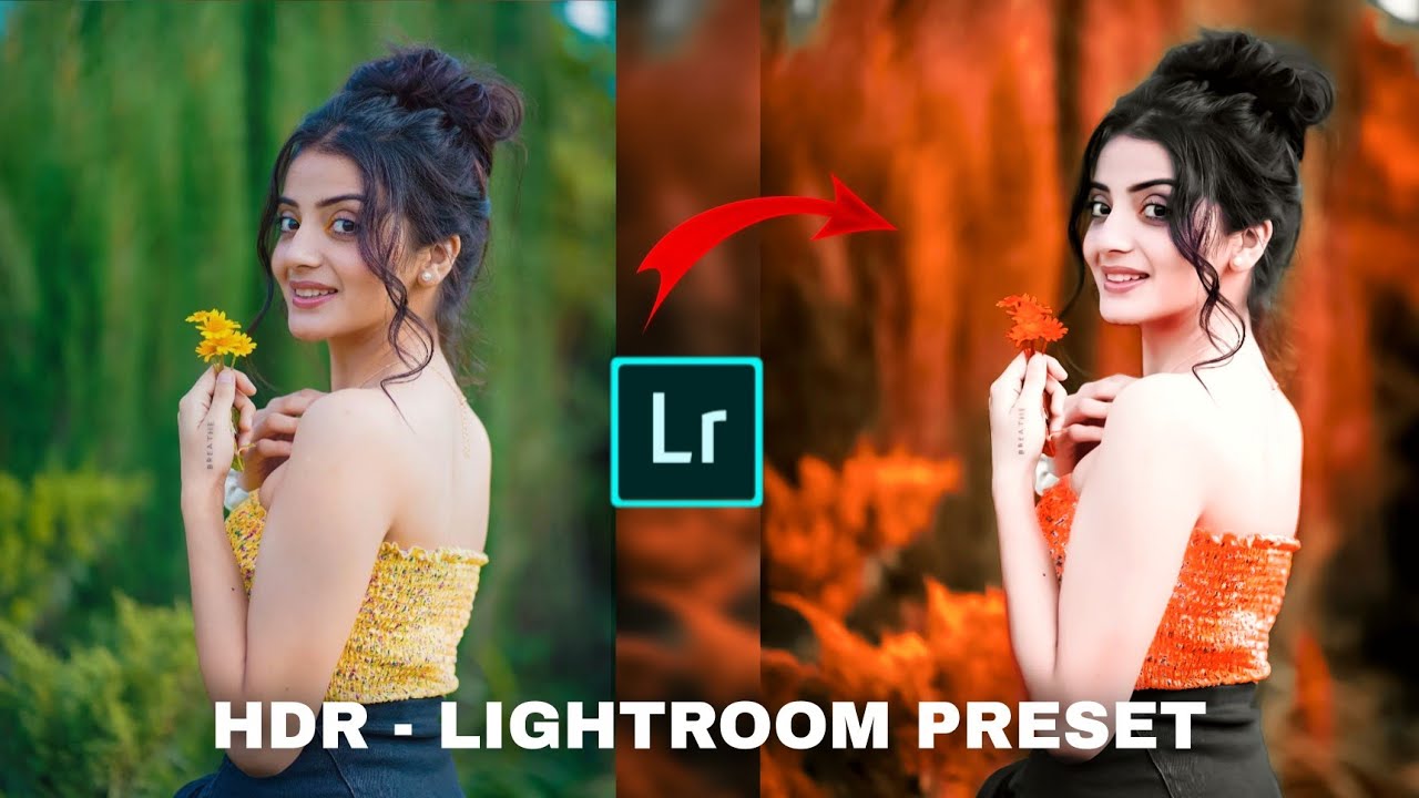 HDR - Orange Dark Tone-@cbeditingzone0567 Lightroom Editing video ...