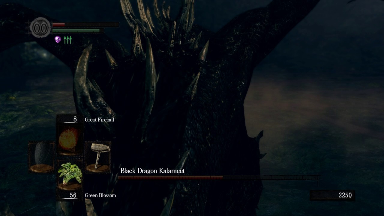 Dark souls 1 Kalameet SL1 NG+6 No Rolling/Blocking/Parrying - YouTube