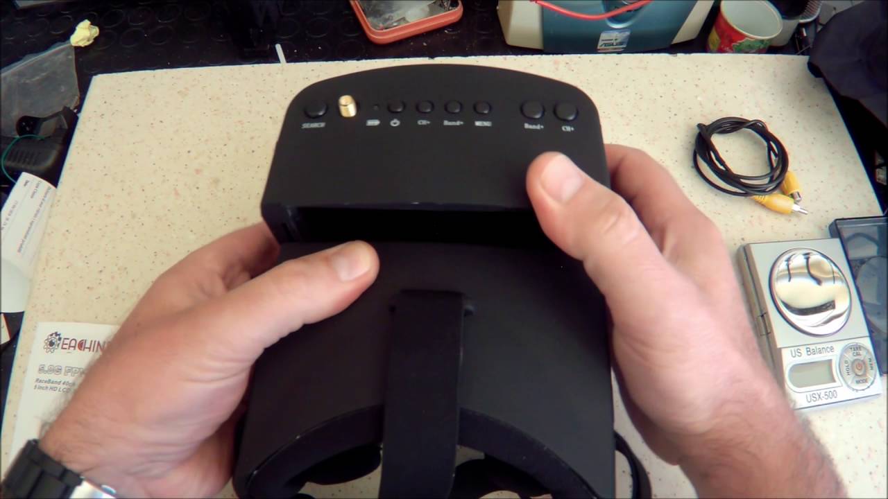 Eachine EV800 new version occhiali per FPV racer in italiano - YouTube