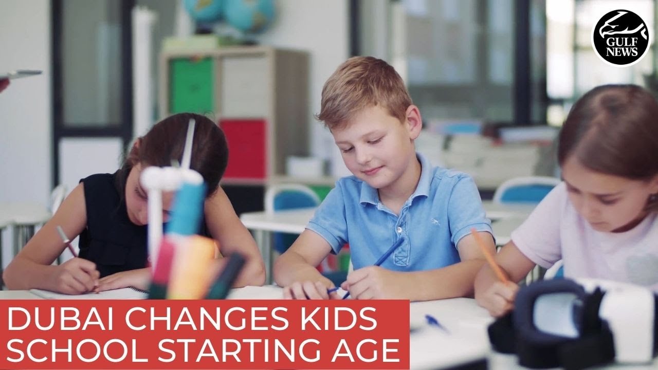 Dubai changes kids school starting age | UAE news - YouTube