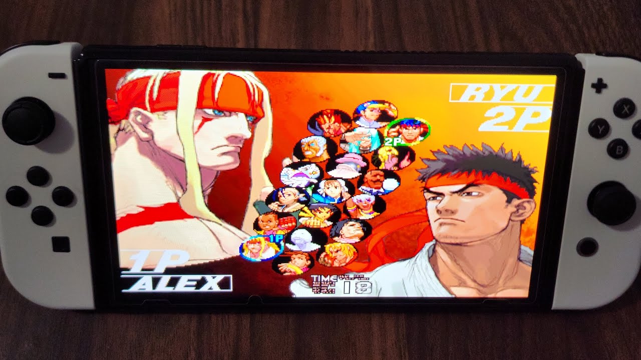 Street Fighter 30th Anniversary Collection Gameplay on Nintendo Switch ...
