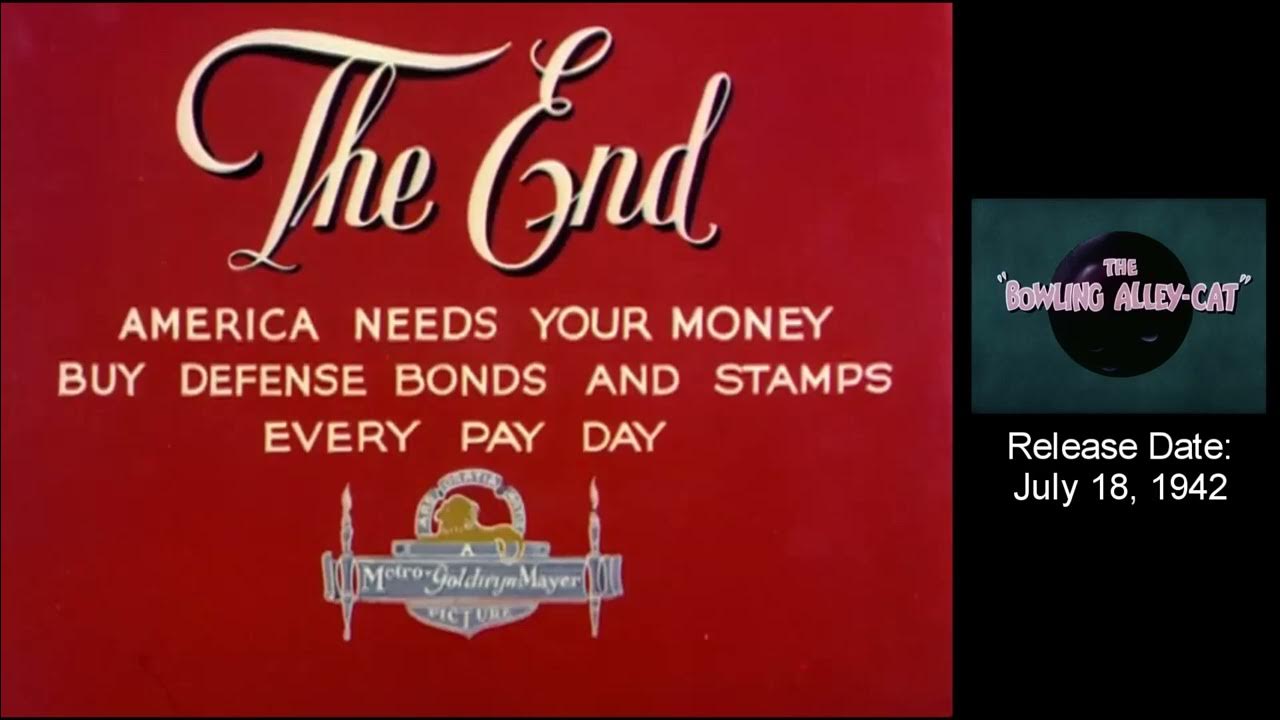 MGM CARTOON STUDIO END TITLES (THE SHORT CUT) (1938–1958) (COMPLETE ...
