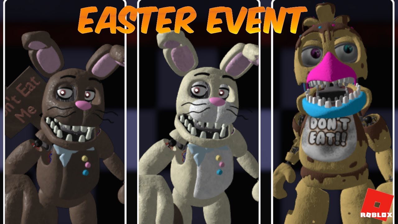 FMR Easter Event All Eggs and Easter Animatronics - YouTube