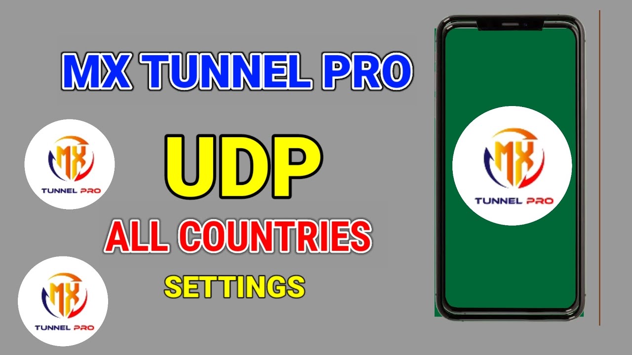 How to setup MX Tunnel pro vpn with UDP all the settings for Secure online browsing - YouTube