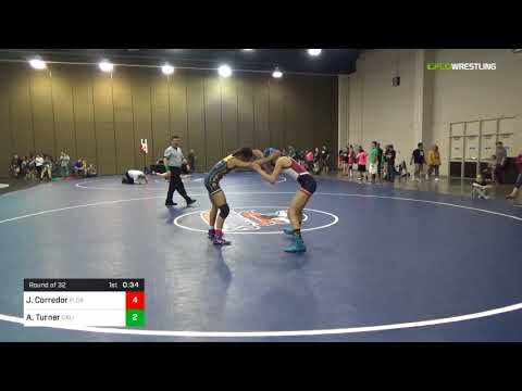 2018 USAW-USMC Girls FK & U23 Women's Nationals/Junior  100 Round Of 32 - Jessica Corredor (Flor)