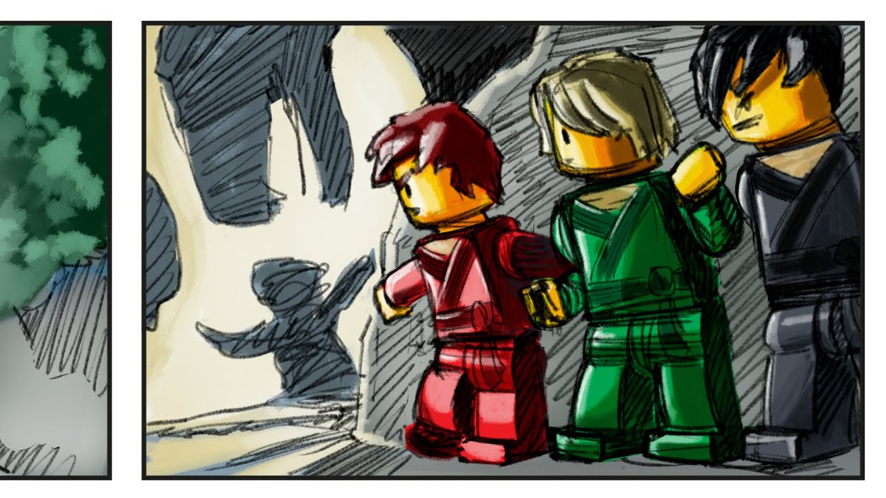 Shadow games with LEGO NINJAGO - YouTube