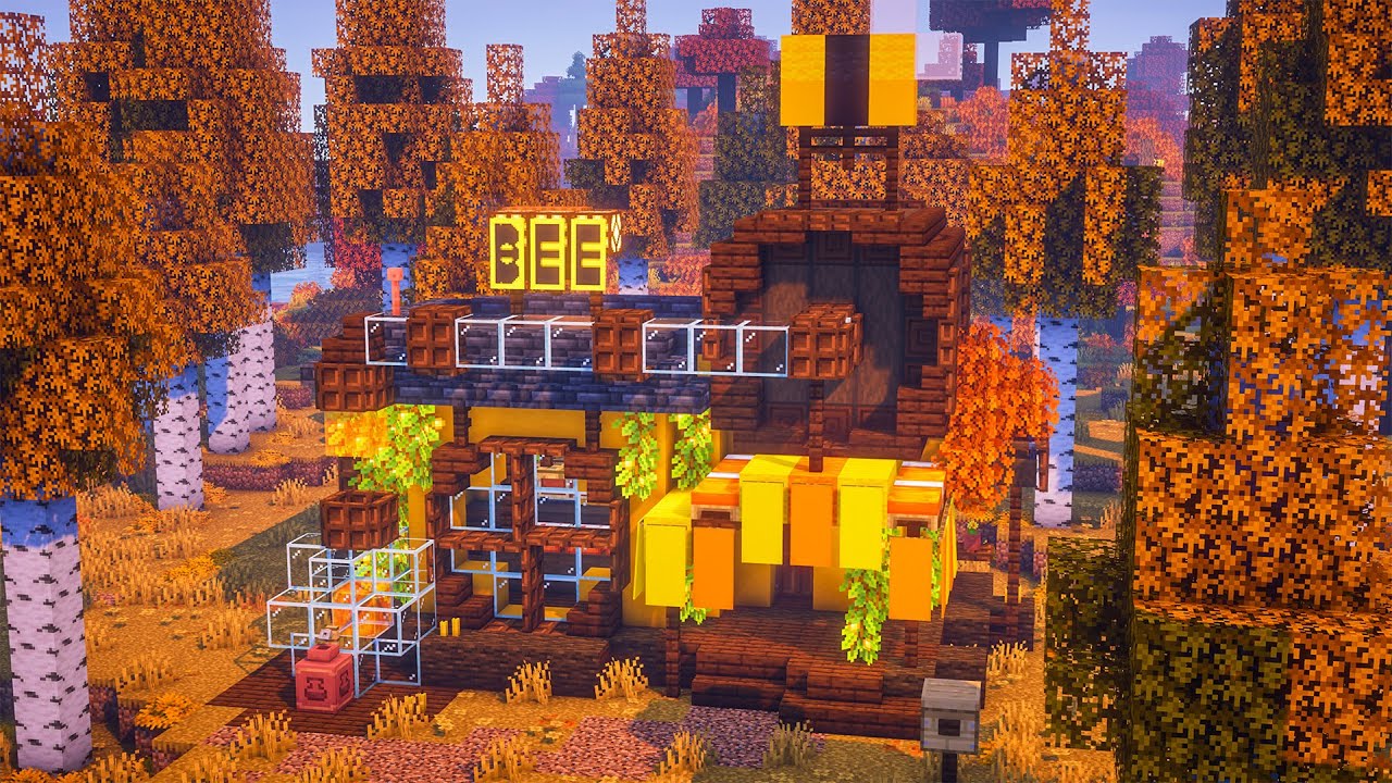 Bee-mazing Minecraft House Tutorial: Your Guide to Creating a Bee House ...